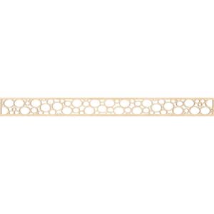 Ekena Millwork Somerset Fretwork 0.25 in. D x 46.375 in. W x 4 in. L ...
