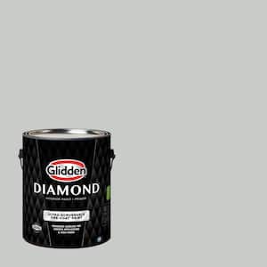 Glidden Essentials 1 gal. PPG0994-2 Pittsburgh Gray Semi-Gloss Exterior ...