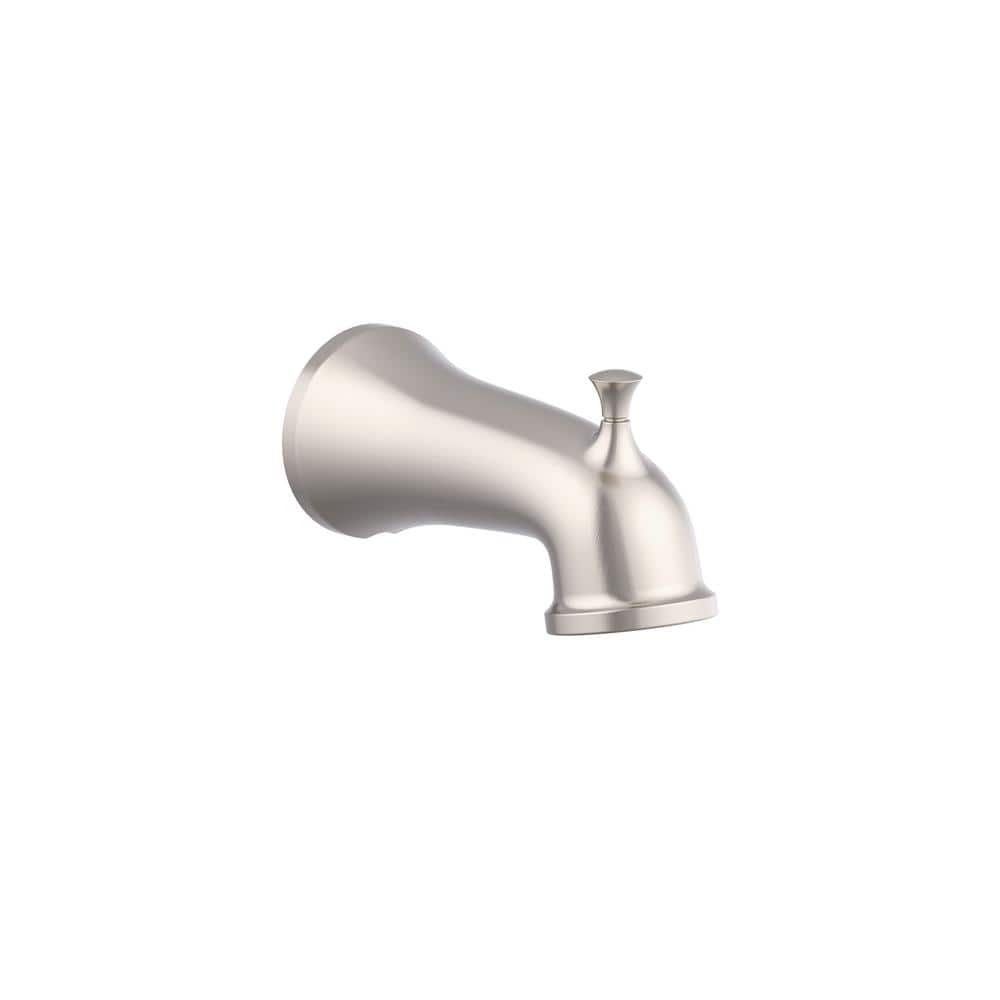 Gerber Northerly 6-5/16 in. Diverter Tub Spout in Brushed Nickel ...