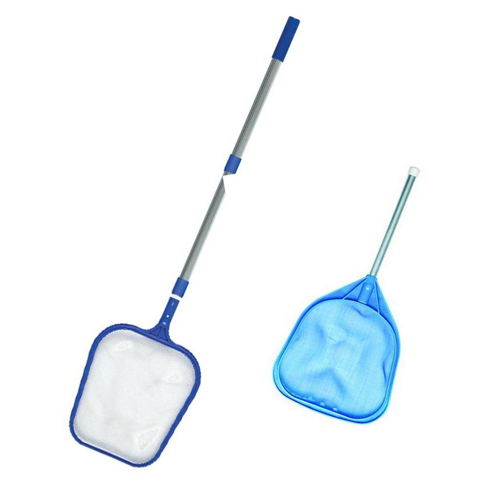 Swimline HydroTools 4 ft. Telescopic Leaf Debris Swimming Pool Skimmer ...