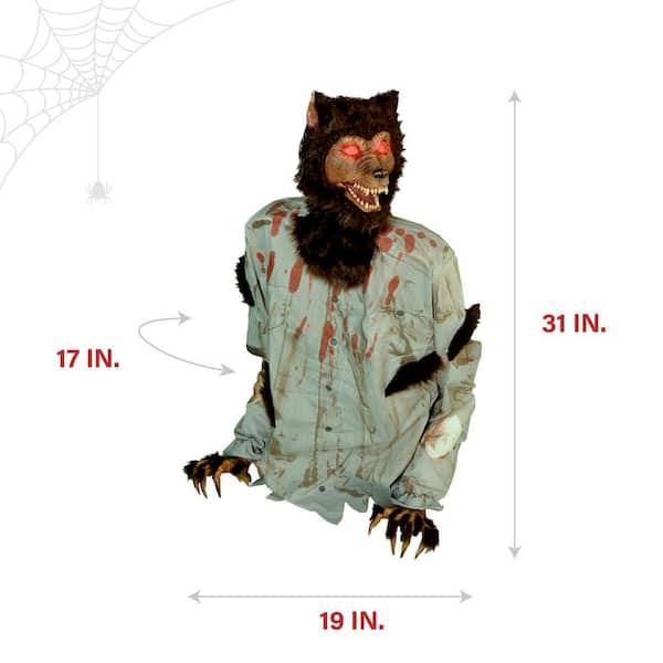 Werewolf - Halloween Animatronics and Giants - The Home Depot