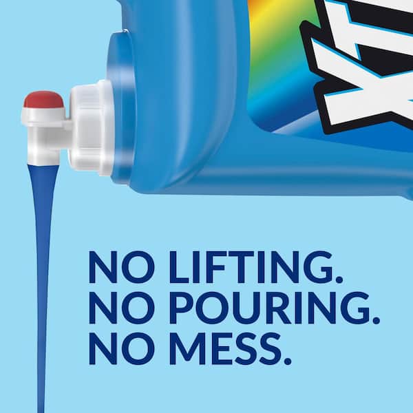 Xtra Crystal Clean Plus Oxiclean Dual HE Liquid Laundry Detergent, 203. ...