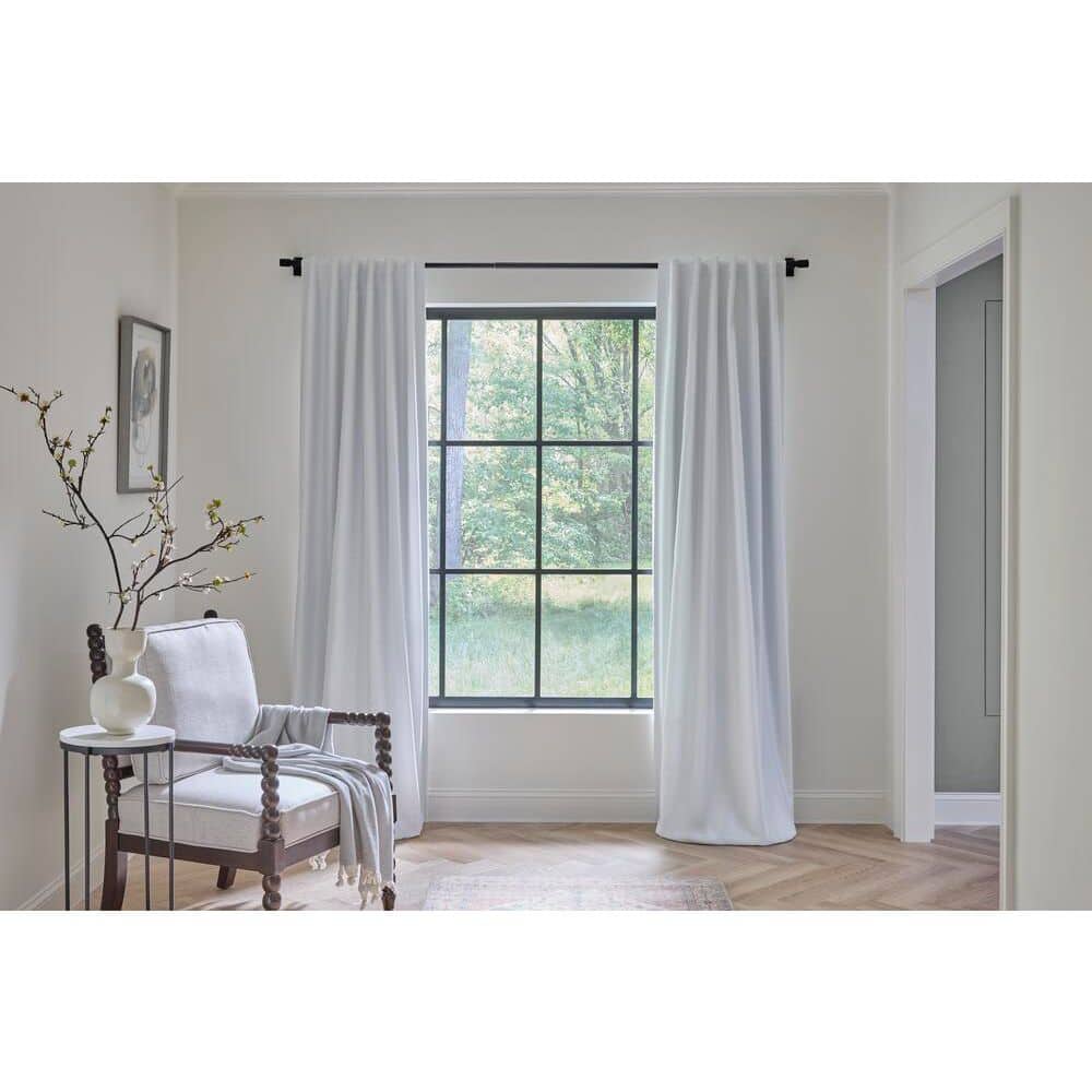 Home Decorators Collection 36 in. - 72 in. Telescoping 1 in Single Rod ...
