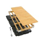 PlayStar 4 ft. x 10 ft. Commercial Grade Floating Dock Kit KT 10056 ...