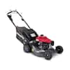 Honda 21 in. 3-in-1 Variable Speed Gas Walk Behind Self Propelled Lawn Mower with Blade Stop ...
