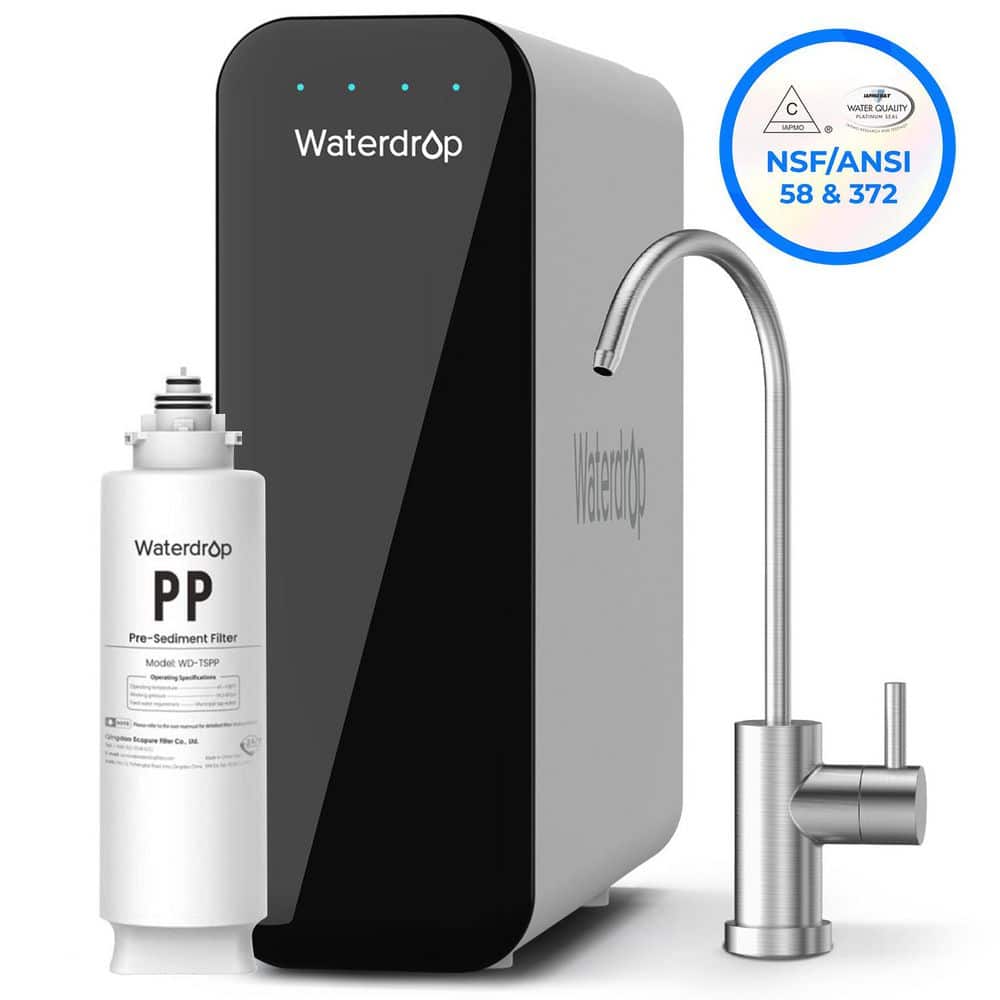 Waterdrop WD-TSU-W 0.01μm Ultra-Filtration Under Sink Water Filter ...