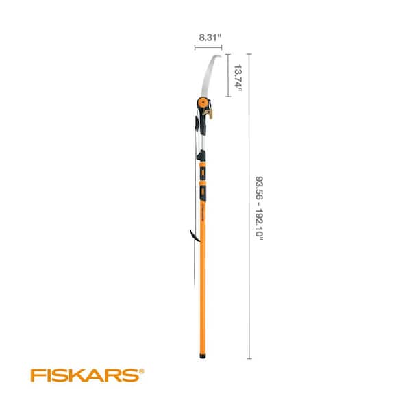 Fiskars pole trimmer store