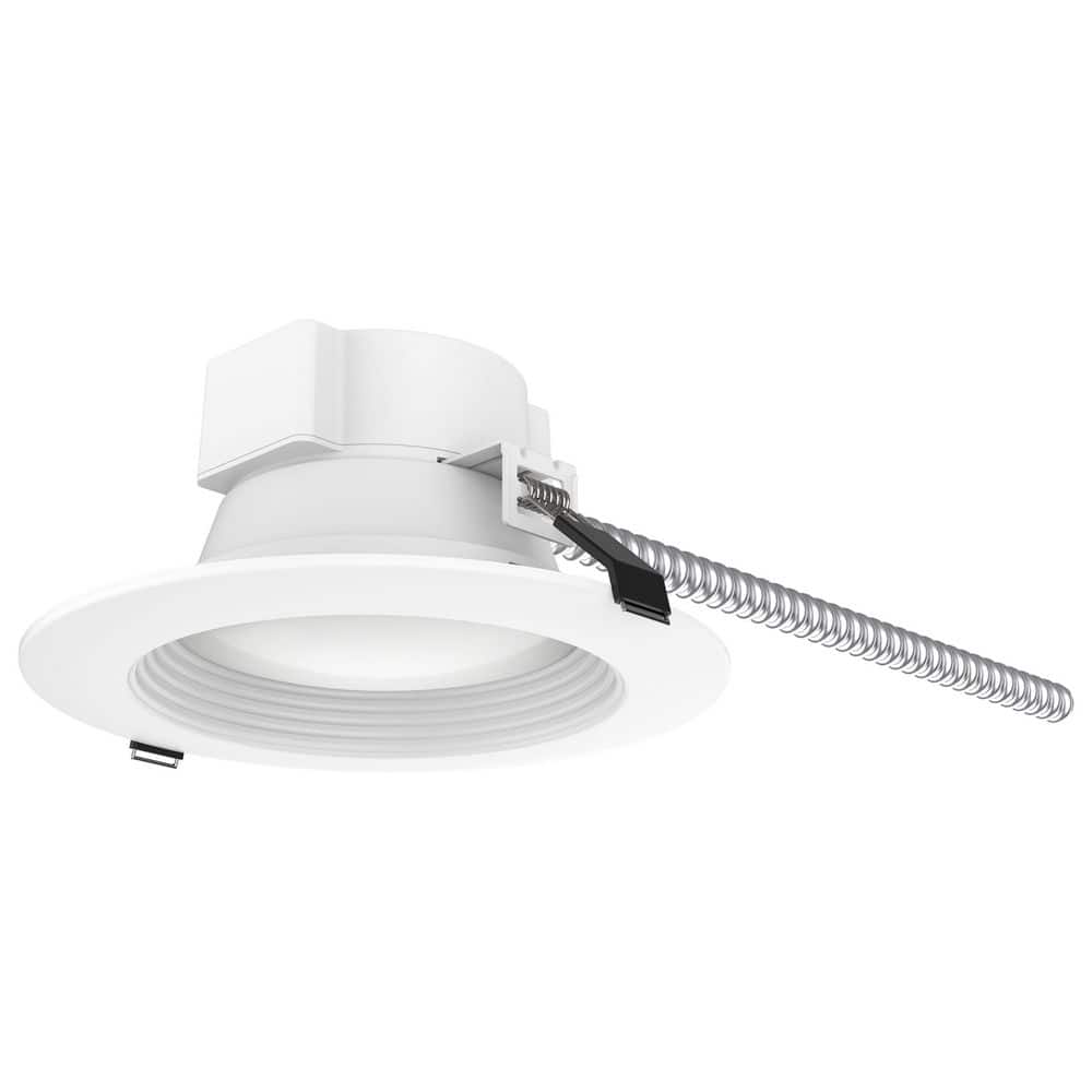 SATCO 6 in. 15 Watt CCT Adjustable Commercial Integrated LED Downlight ...