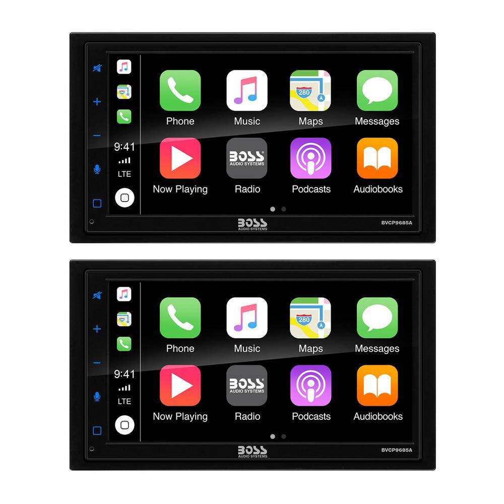 Boss Audio Systems Audio Double DIN Bluetooth Touchscreen Vehicle ...