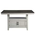 Steve Silver Hyland Gray Counter Table HY500PT - The Home Depot