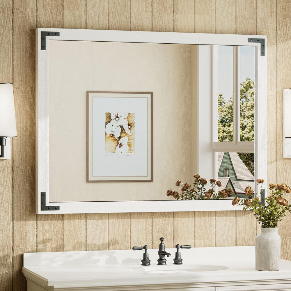 Have a question about KeonJinn 40 in. W x 30 in. H Rectangular Rustic ...