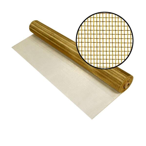 Phifer 36 in. x 100 ft. Brite Bronze Screen 3001820 - The Home Depot