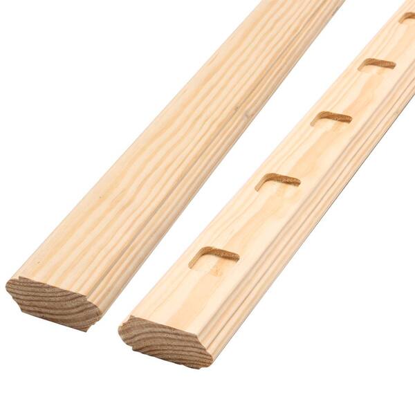 ProWood Wood Railing Kit With Aluminum Round Balusters,, 57% OFF