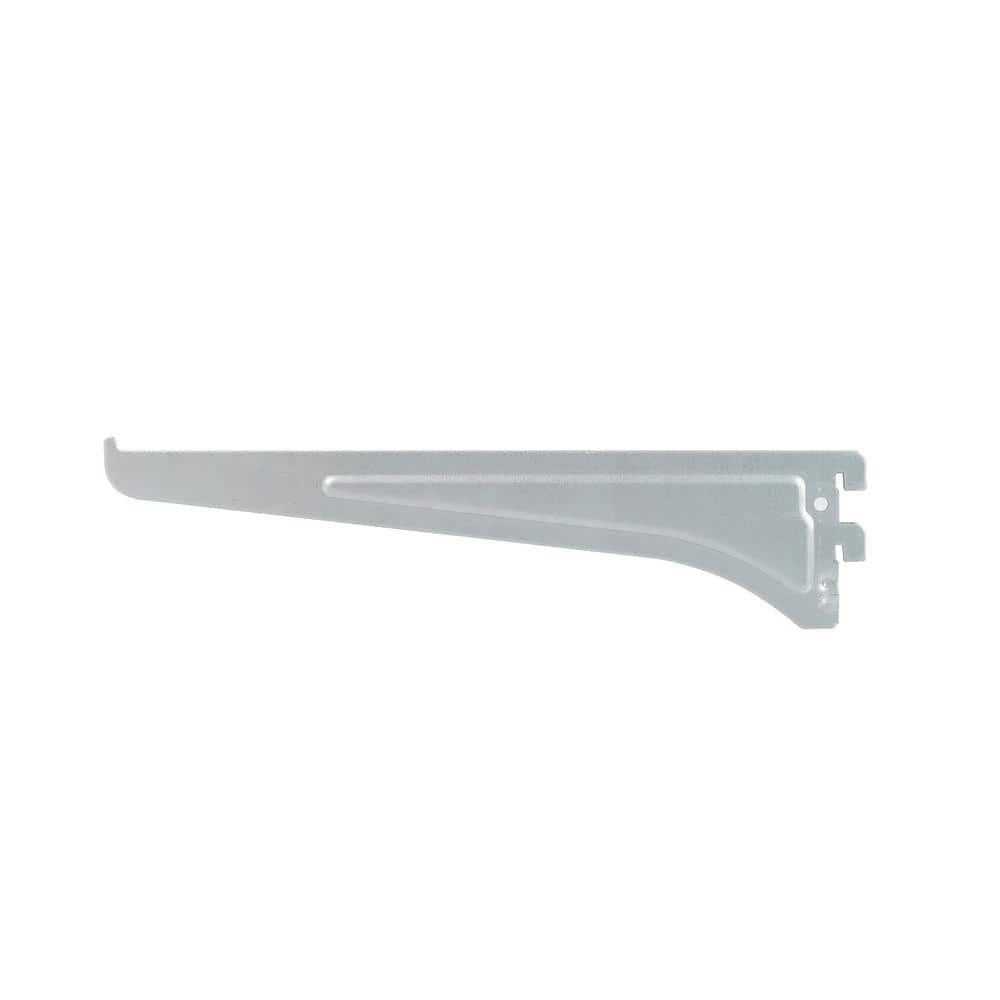 Everbilt 10 in. Steel Light Duty Shelf Bracket-Stainless 00125 - The ...