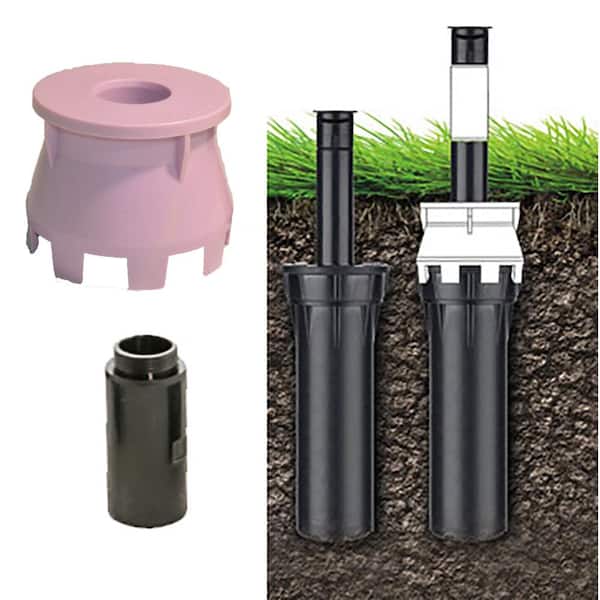 Extended Pipe Sprinkler Heads Kap It Pop Up 5" Popup Riser Extensions