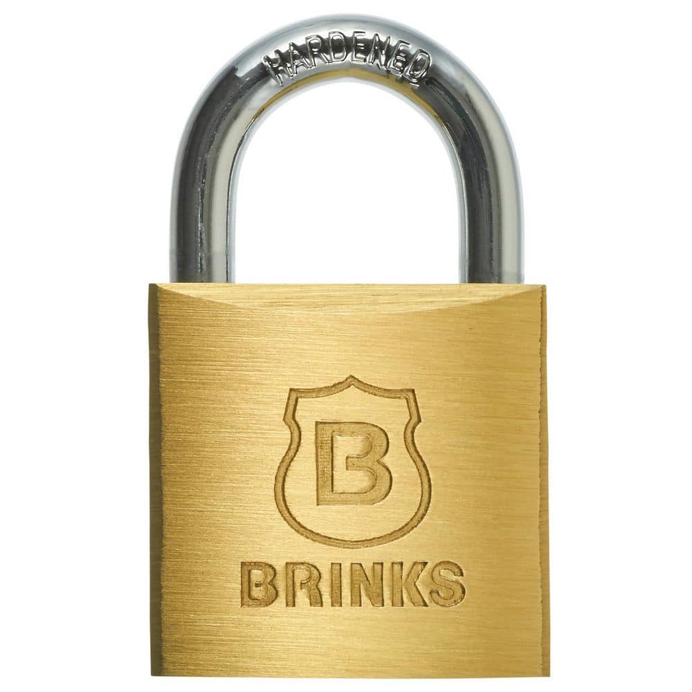 Brinks 1-3/16 in. (30 mm) Solid Brass Keyed Lock 171-30001 - The Home Depot