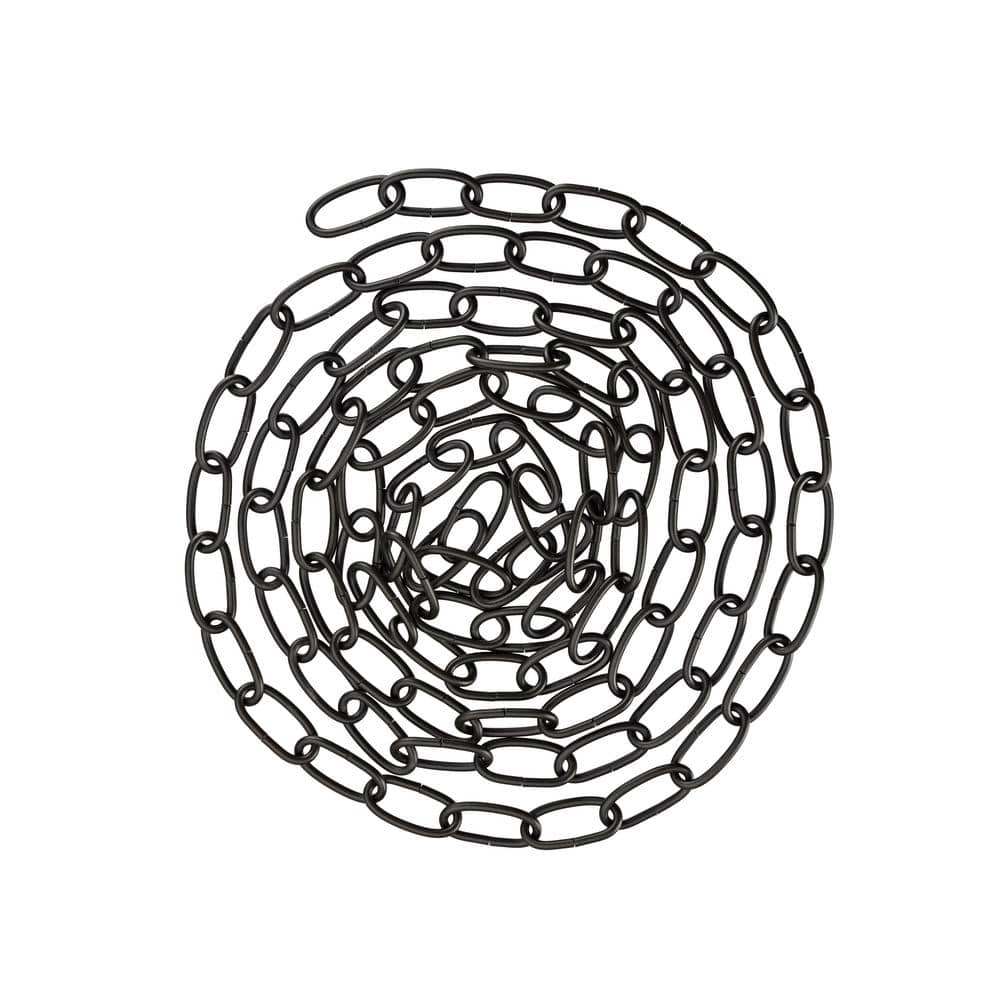 Steel 10 ft. Chain for Hanging Max 40 lbs. -Lighting Fixture/Swag Light ...