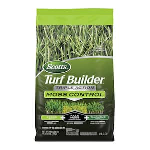 Scotts Turf Builder Triple Action For Moss Control, 40 lbs. Moss Killer ...