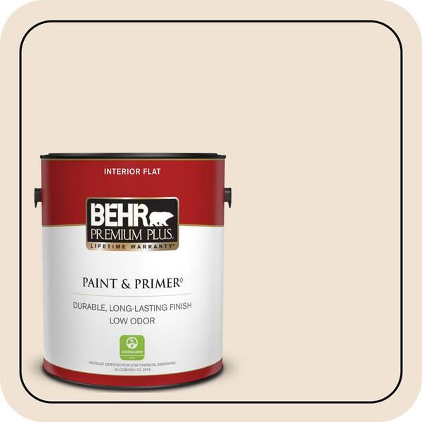 BEHR PREMIUM PLUS 1 gal. #N250-1 Clay Dust Flat Low Odor Interior Paint ...