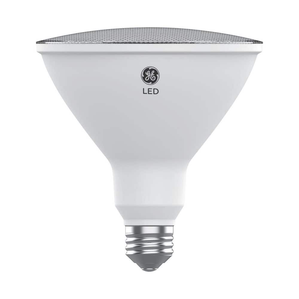 GE 90.0-Watt Equivalent PAR38 Light Bulb Medium Base E26/24 LED Bright ...