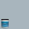 BEHR PREMIUM PLUS 8 oz. #N480-3 Shadow Blue Satin Enamel Interior ...