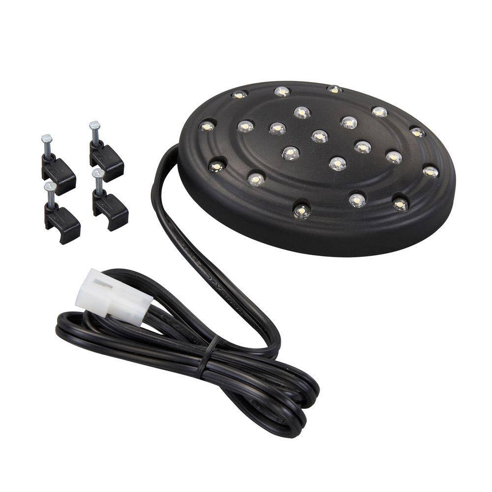 Westek LED Slimline Black Puck (1- Pack) LED12LBCC - The Home Depot