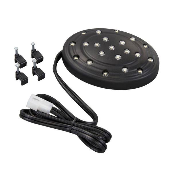 Westek LED Slimline Black Puck (1- Pack) LED12LBCC - The Home Depot