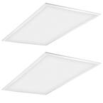 Sylvania 2 ft. x 2 ft. 5600 Lumens Selectable Integrated LED Panel ...