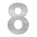 Barton 6 in. Black Stainless Steel Floating House Number 6 90086 - The ...