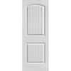 Masonite 30 in. x 80 in. 2 Panel Cheyenne Smooth Camber Top Plank Solid ...