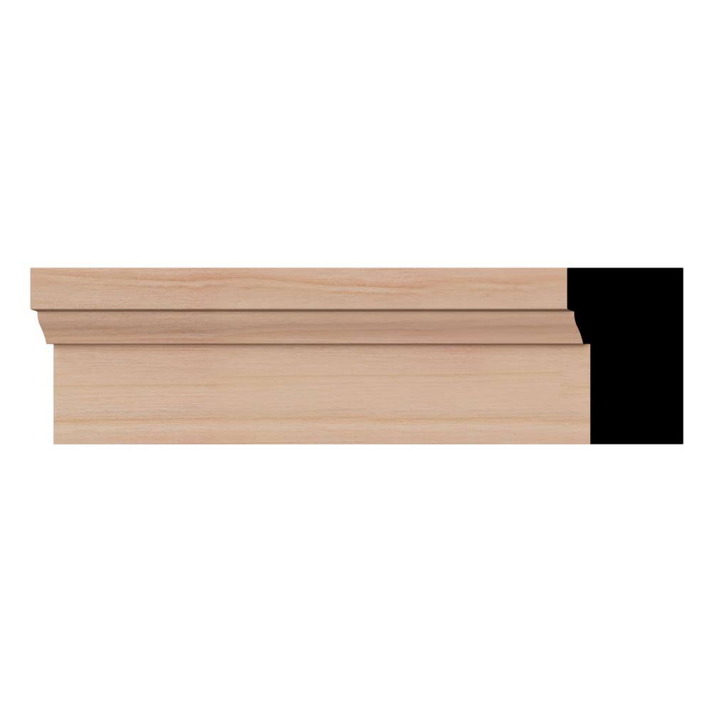 Ekena Millwork WM180 1.25 in. D x 2 in. W x 96 in. L Wood (Cherry ...