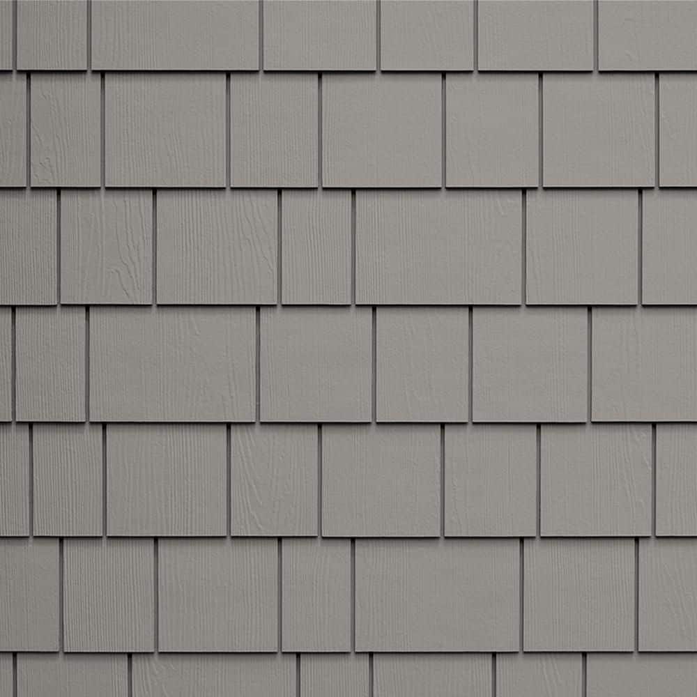 James Hardie Magnolia Home Hardie Shingle HZ5 15.25 in. x 48 in. Fiber ...