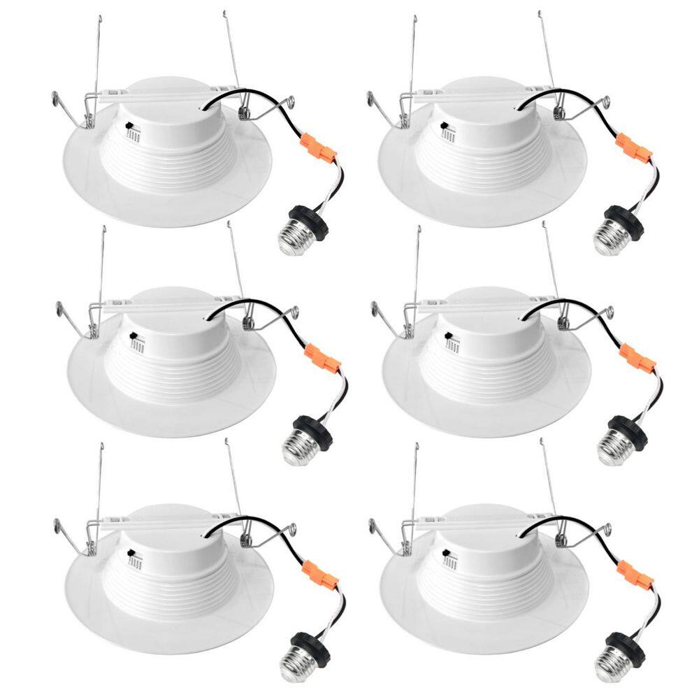 KOAOEIRS 5 in. and 6 in. Downlight White 1050 LM Integrated LED ...