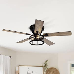 Reviews for Breezary Ableton Hugger 52 in. Indoor Black Ceiling Fan ...