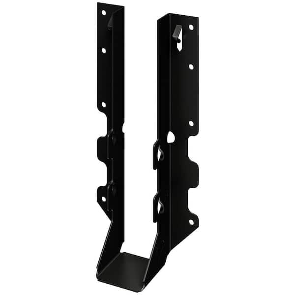 Simpson Strong-Tie Outdoor Accents LUSPC ZMAX, Black Powder-Coated Face ...