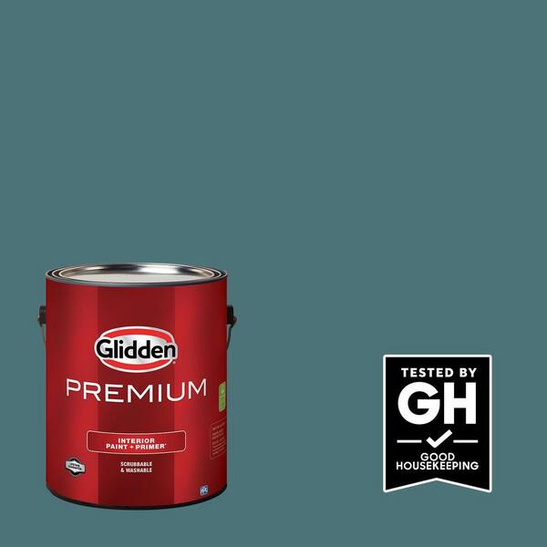 Glidden Premium 1 gal. PPG1148-6 Vining Ivy Flat Interior Latex Paint ...