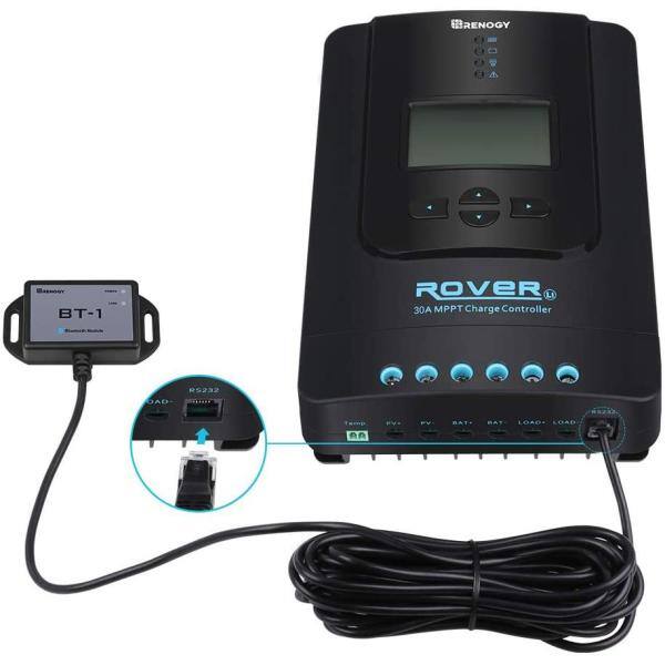 Renogy Rover Li 24-Volt 30 Amp MPPT Solar Charge Controller with ...