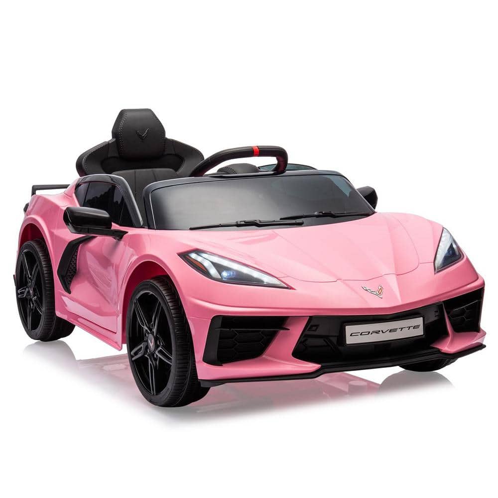 Garvee 12V Kids Ride on Car Licensed Corvette Toddles Electric Sports ...