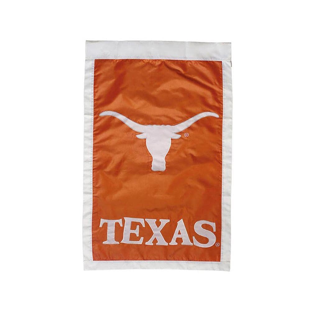 Fan Essentials 1 ft. x 1-1/2 ft. University of Texas 2-Sided Garden Flag ZTHD16999BR - The Home ...