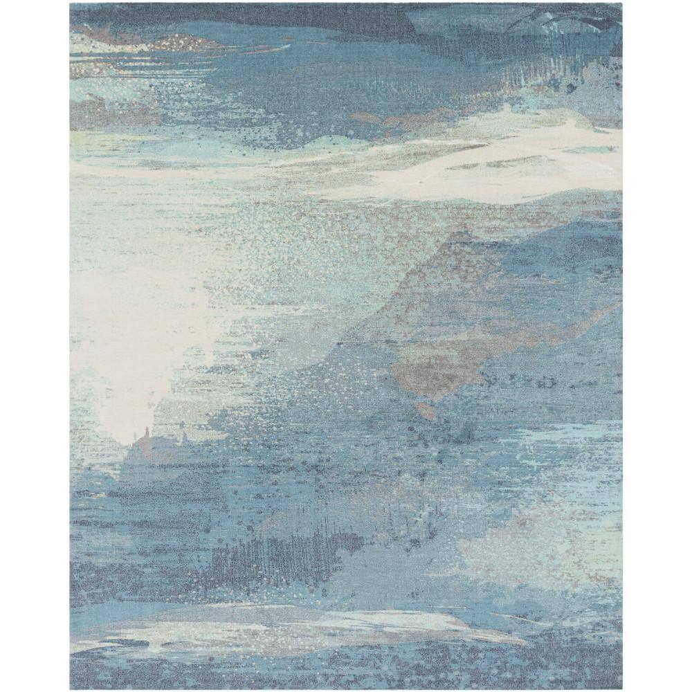 Livabliss Alikka Sky Blue 8 ft. x 10 ft. Indoor Modern Area Rug ...