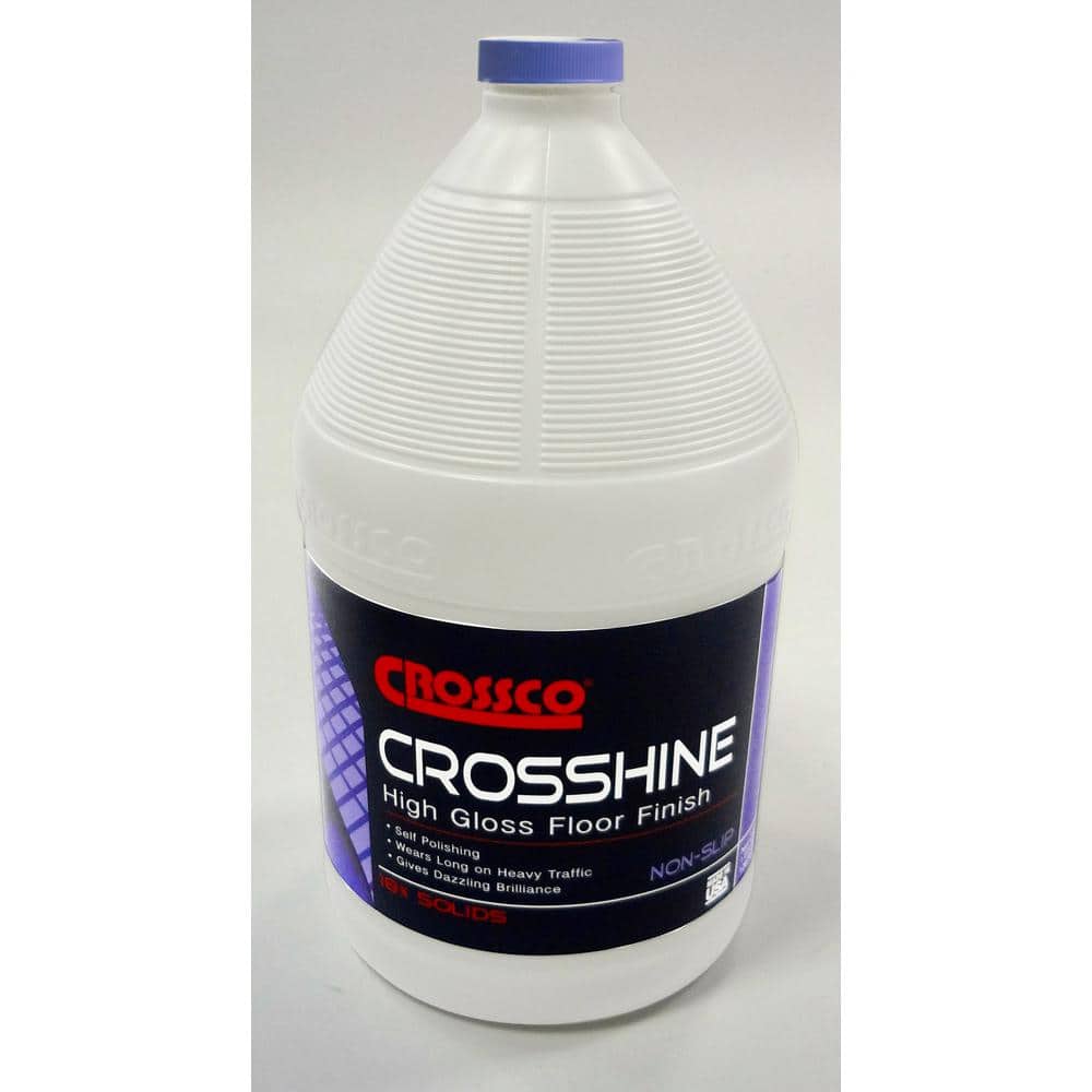 Crossco 1 Gal. Crosshine High-Gloss Floor Finish CK223-4 - The Home Depot