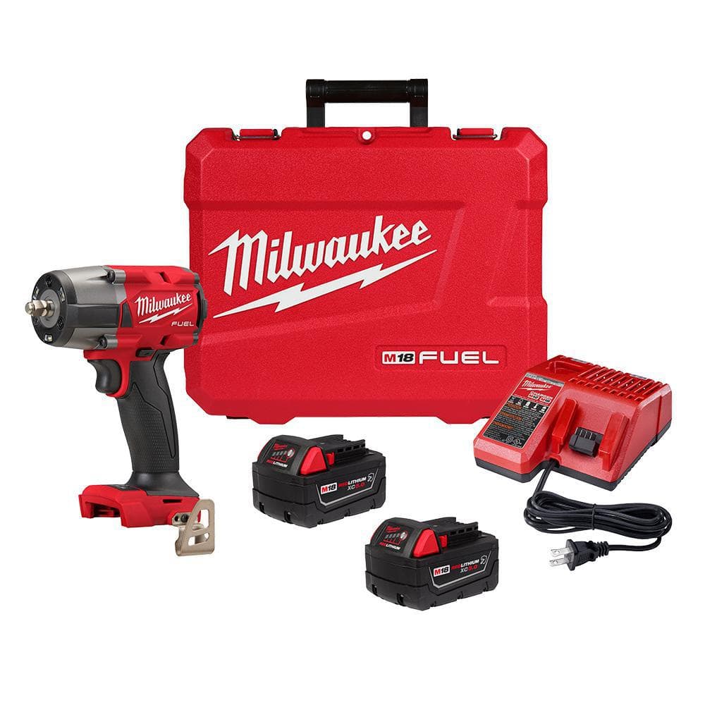 Milwaukee M18 FUEL 18V Lithium-Ion Brushless Cordless 3/8 in. Mid ...