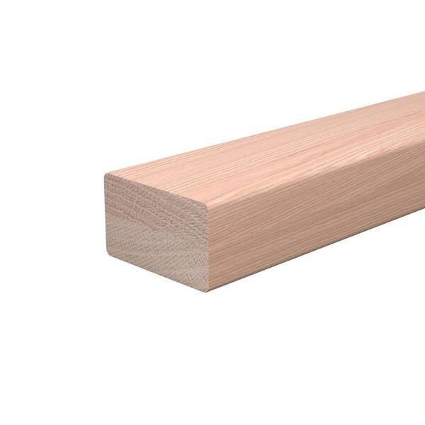EVERMARK Stair Parts 6000 16 ft. Unfinished Red Oak Solid Top Craftsman ...