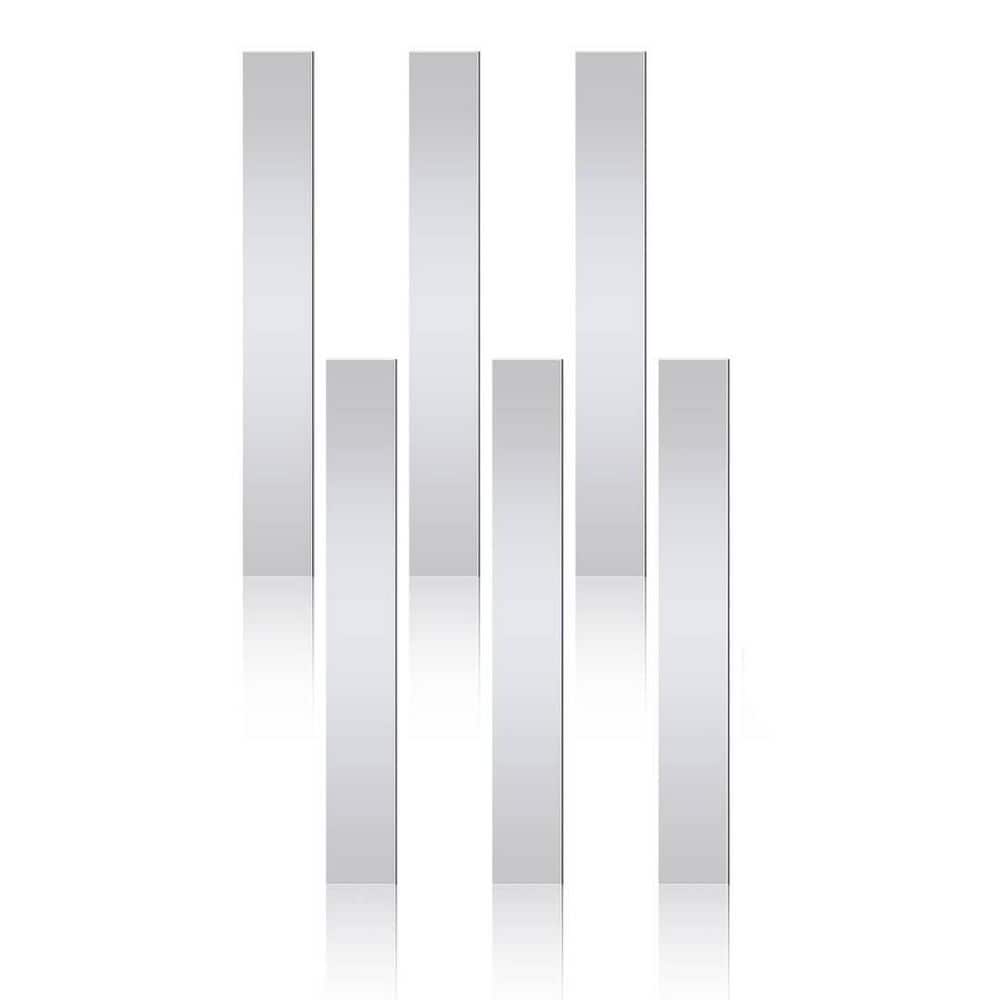 Afoxsos 12 Pieces Metal Shims Stock 304 Stainless Steel Strips Sheet ...