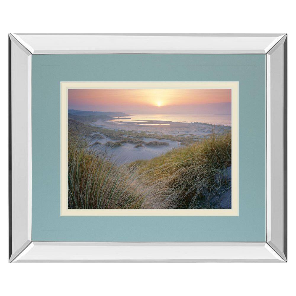 Classy Art 1 Piece Framed Graphic Print Coastal Art Print 34 in. x 40 ...
