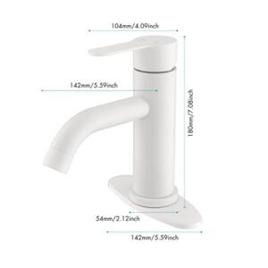 White - Bathroom Sink Faucets - Bathroom Faucets - The Home Depot