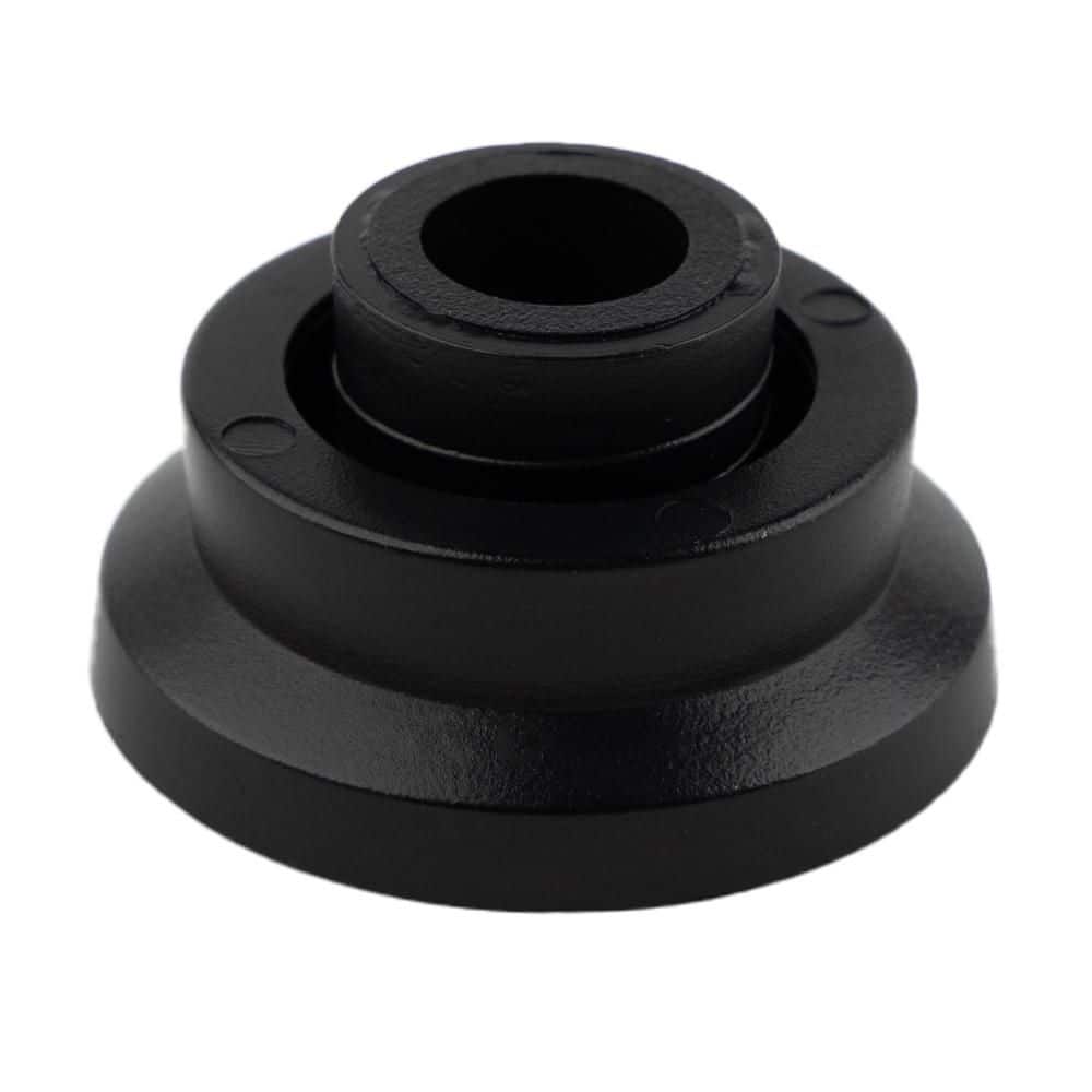 Deckorators Black Plastic Round Designer Horizontal Connector (20-Pack ...