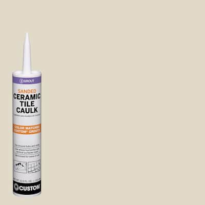 Custom Building Products Polyblend #544 10.5 oz. Rolling Fog Sanded ...