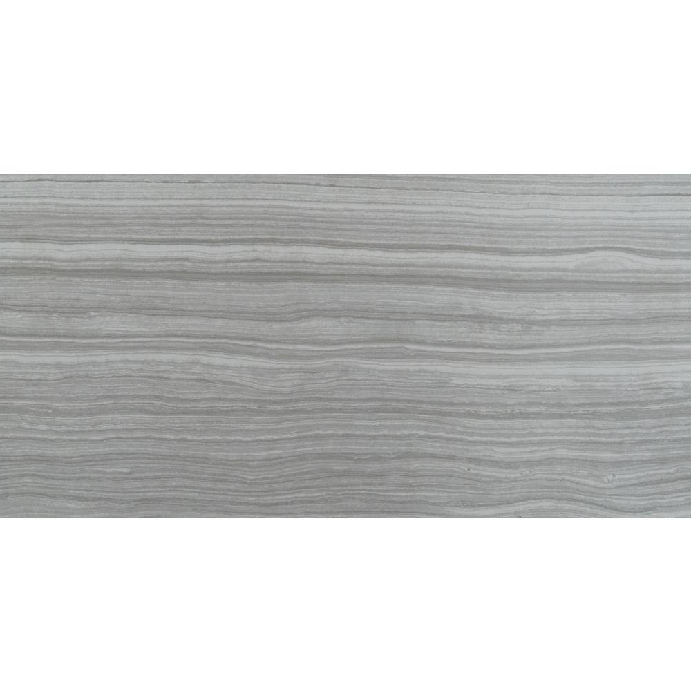 Reviews for MSI Trinity Gray 12 in. x 24 in. Matte Porcelain Floor and ...
