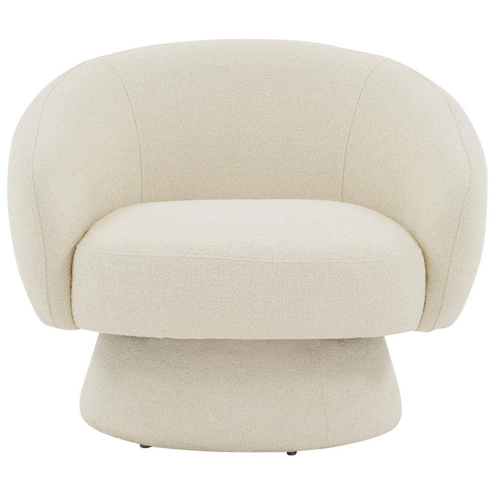 SAFAVIEH Petryna Cream Accent Chair SFV4822B - The Home Depot